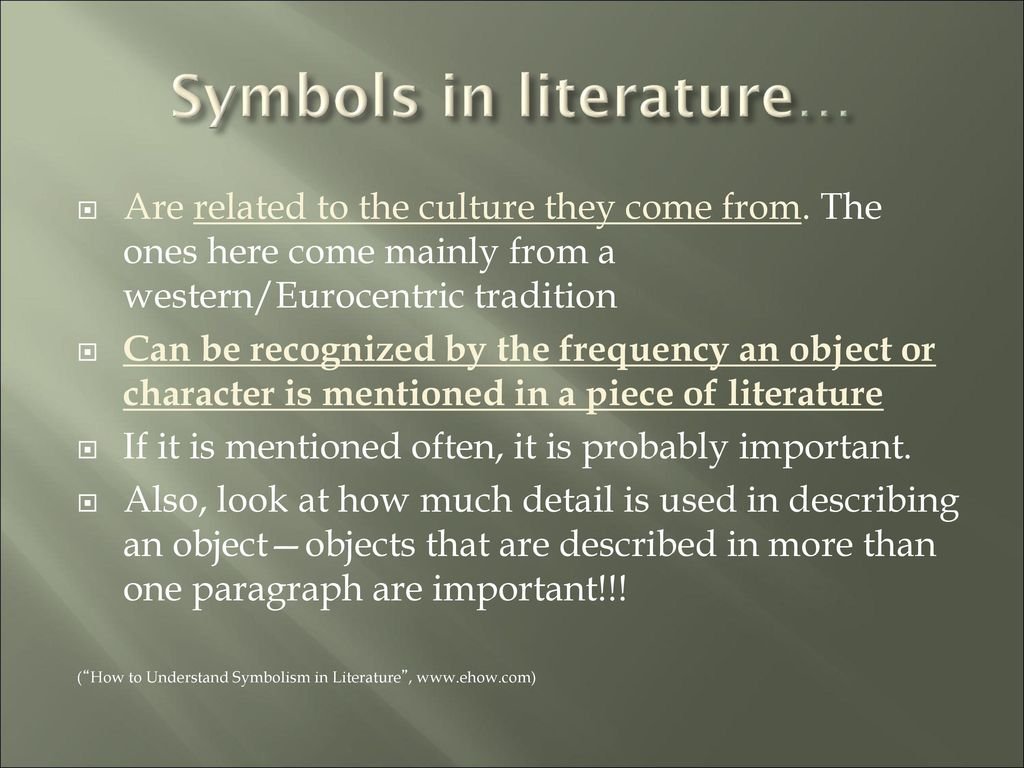 The Role of Symbolism in Literature - Study Rhino